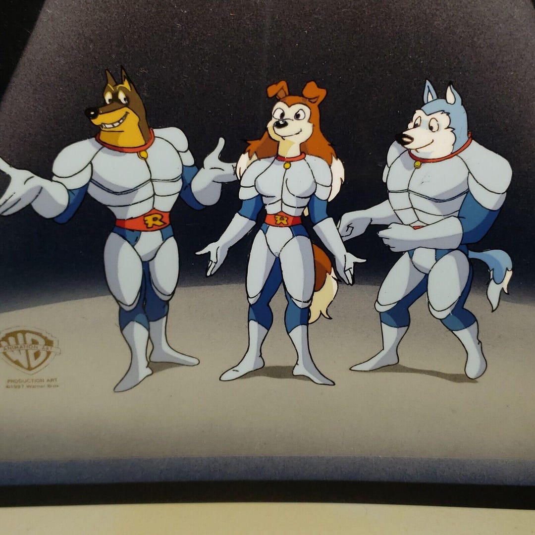 Warner Brothers Animated Series ROAD ROVERS Original Production Cel W ...