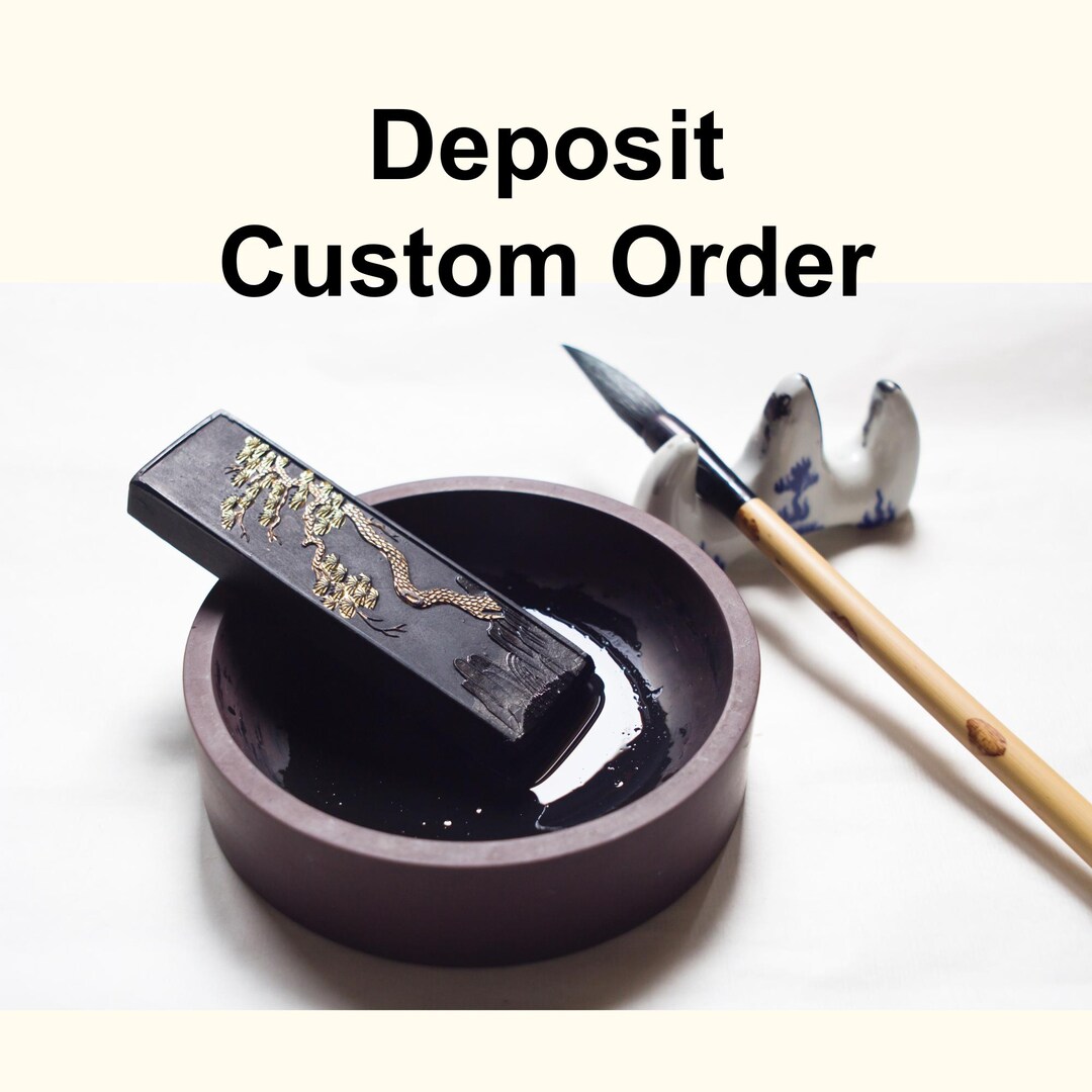 Reservation Fee / Project Start - Custom Japanese Calligraphy Order ...