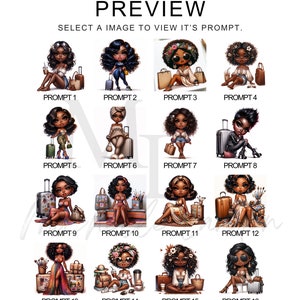 16 Hyperlinked Chibi Travel Dolls Prompt Guide for Chat GPT and Dall-e3 ...