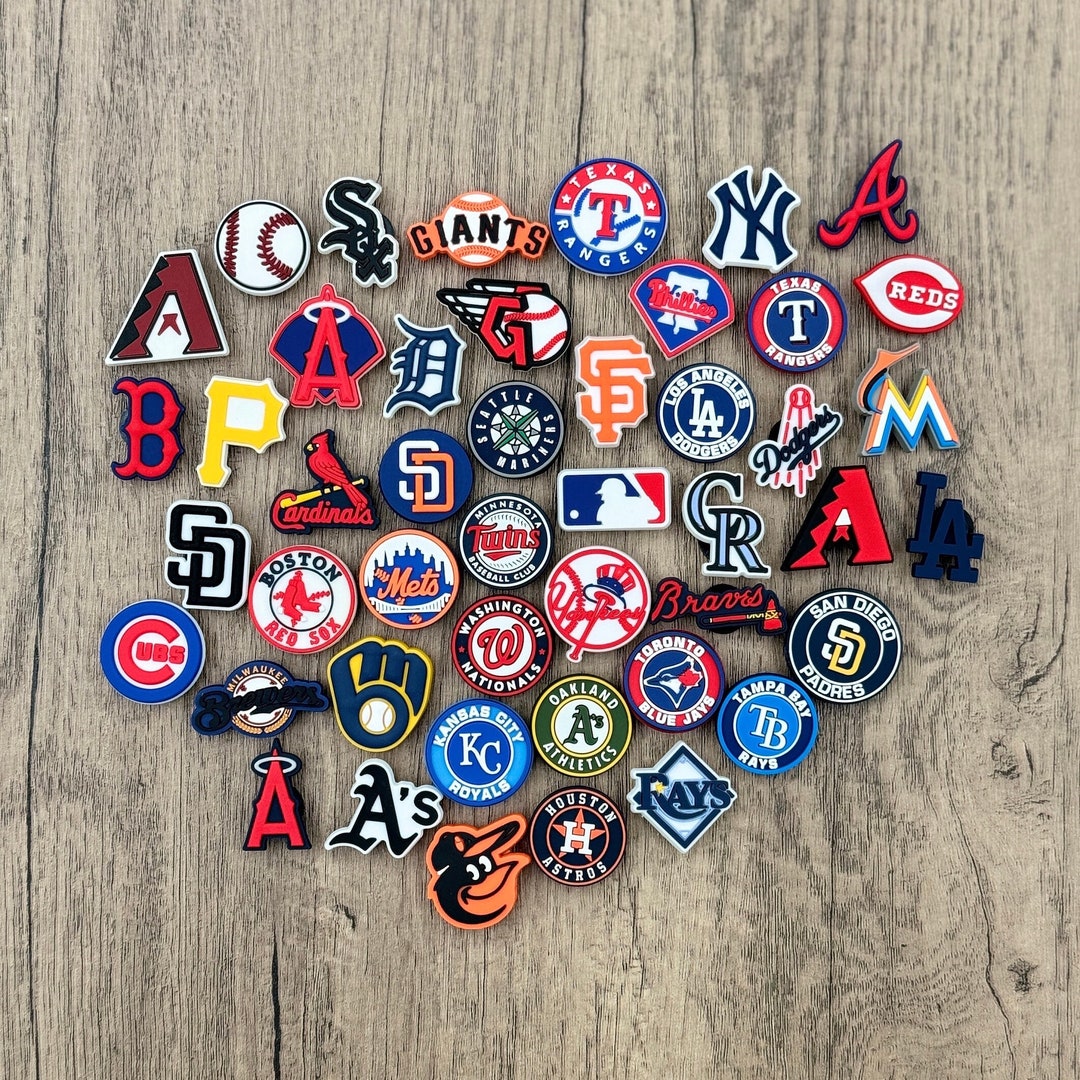 Baseball Croc Charms Baseball Shoe Charms Shoe Pins Sports Charms Pro ...