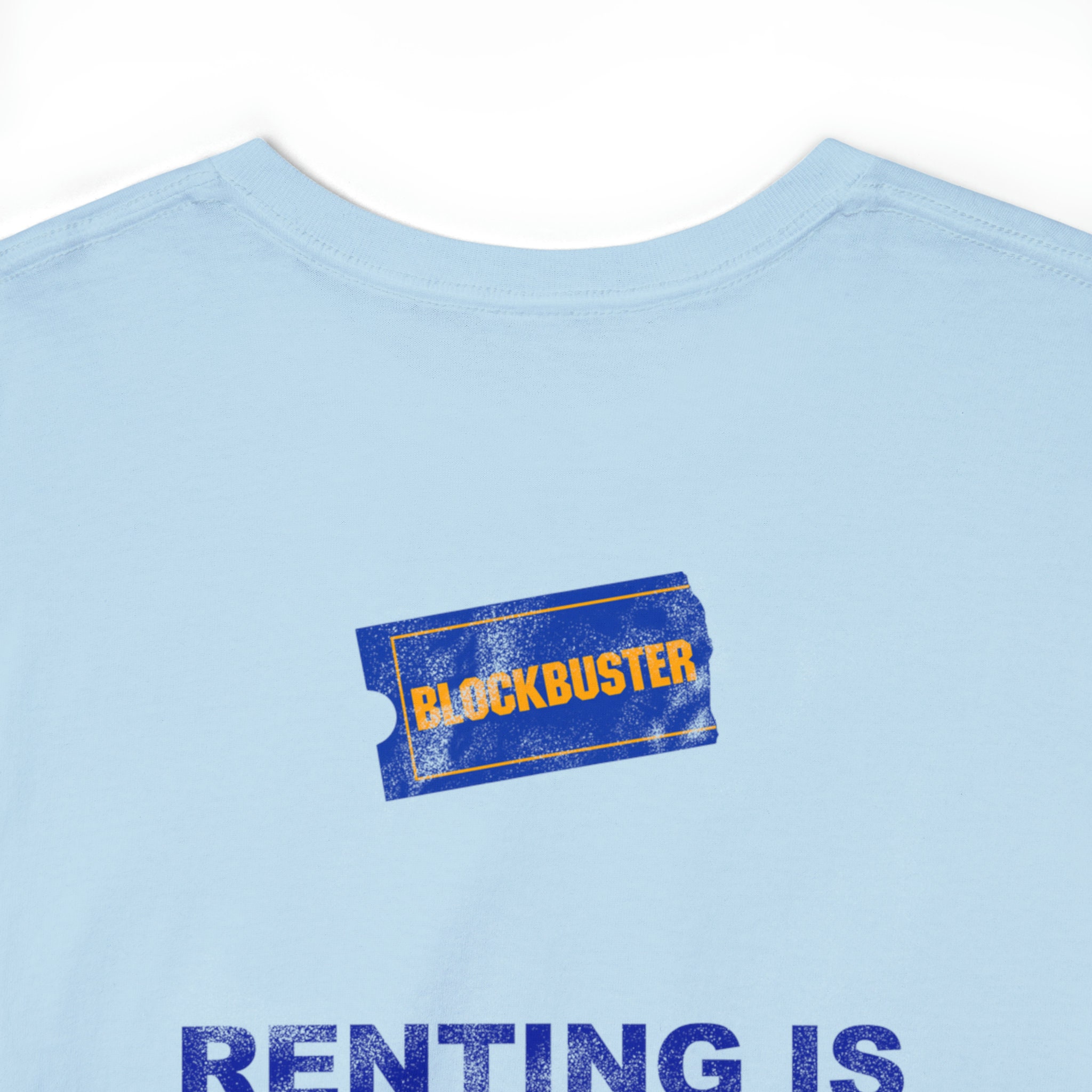 Blockbuster Vintage Style T Shirt DISTRESSED - Etsy UK