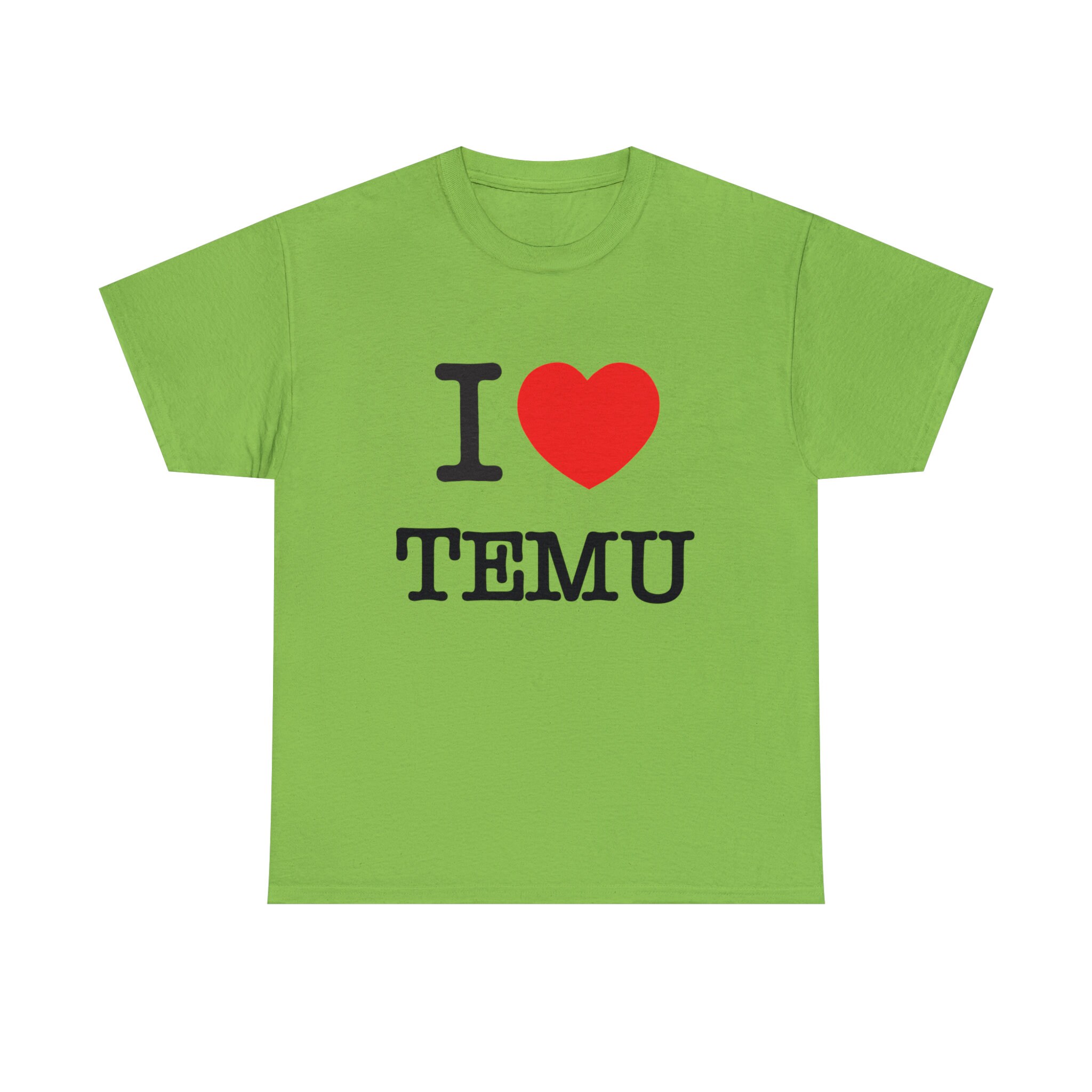 I Heart Temu Shirt - Etsy Finland