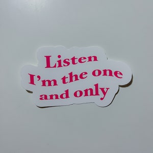 BOYNEXTDOOR One and Only Weatherproof and Waterproof Sticker - Etsy