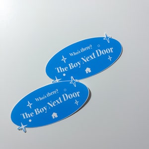 BOYNEXTDOOR Sticker WHO'S There Sticker - Etsy
