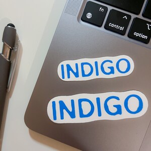 RM Indigo Album Sticker Logo Weatherproof - Etsy