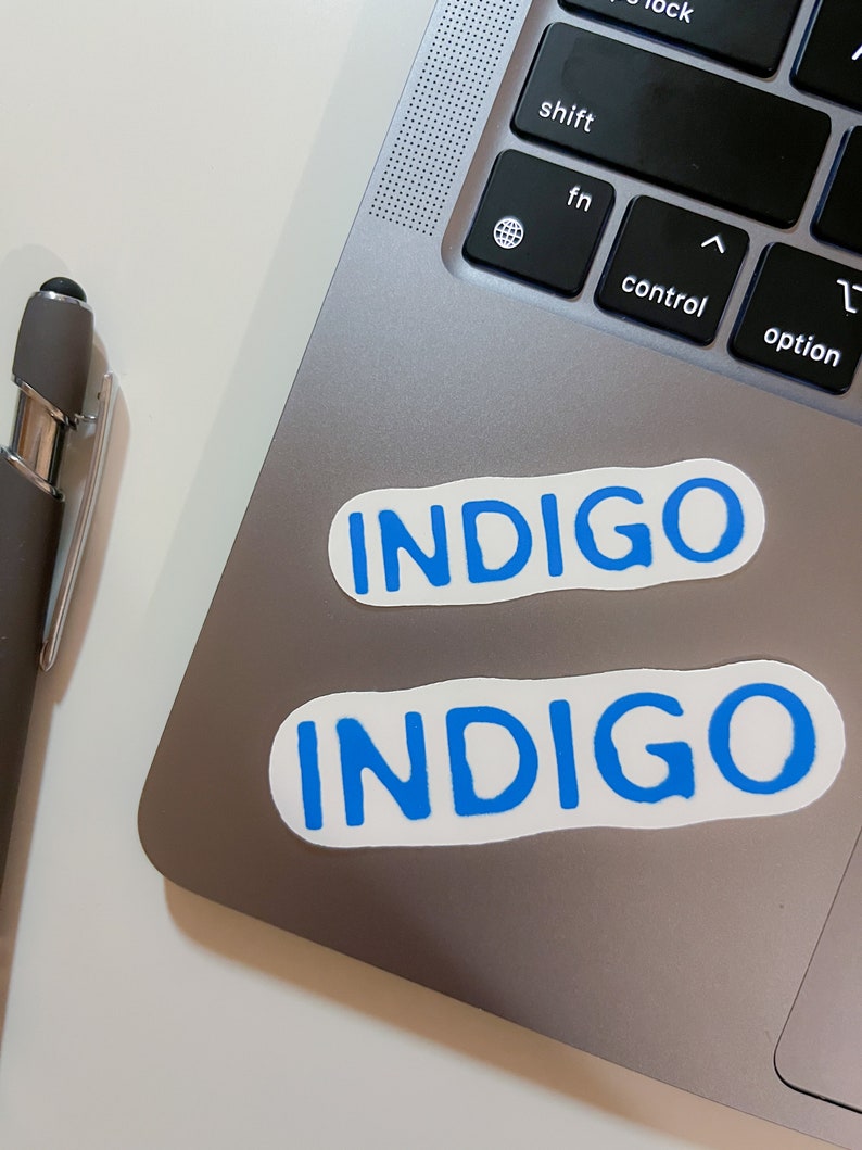 RM Indigo Album Sticker Logo Weatherproof - Etsy