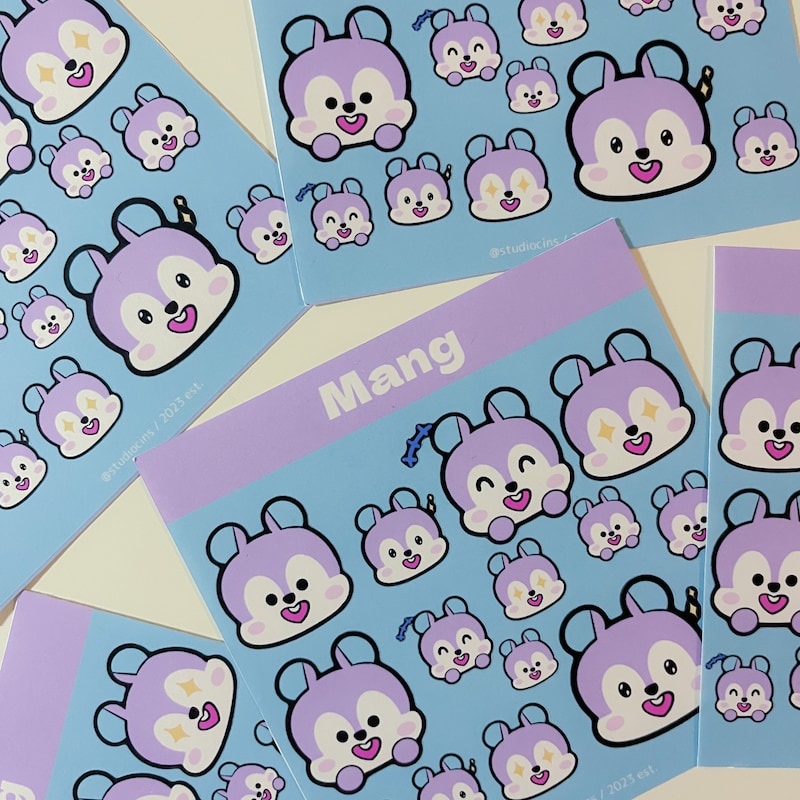 Bt21 Stickers - Etsy