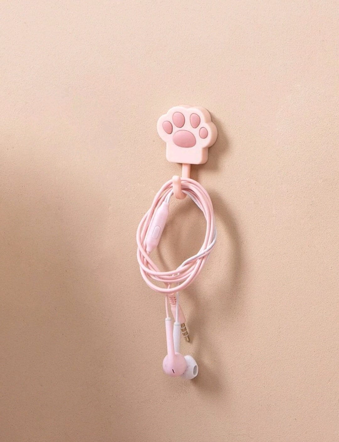 Cat Paw Wall Hook, Pink Wall Hook, Kawaii Wall Hook, Pink Wall Hook - Etsy