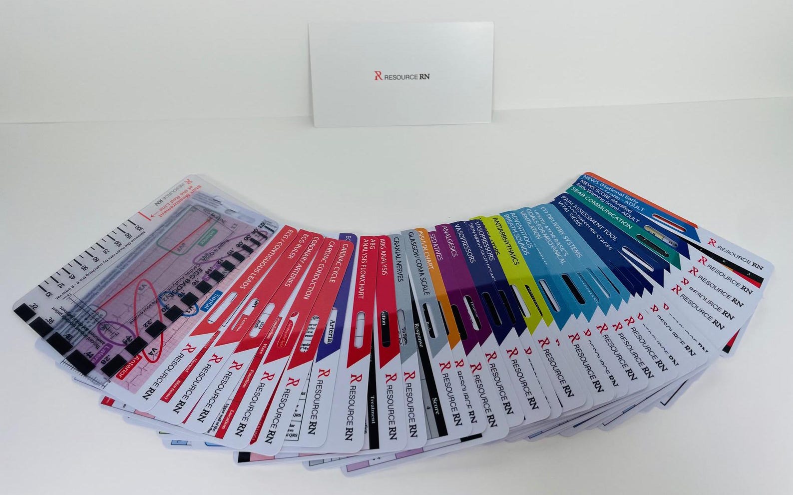 Medical Badge Card Set: RN, PA, EMT Reference (37 Cards) - Etsy