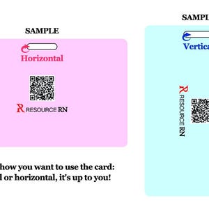 Hemodynamic Monitoring Badge Pocket Card - Horizontal and Vertical ...