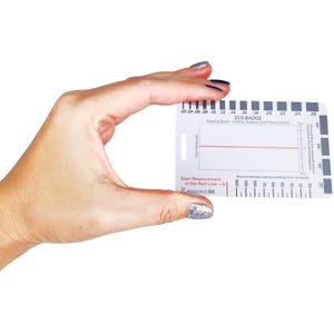 Rapid and Quick Cardiac Analysis and Measurement Tool Clear ECG Badge ...