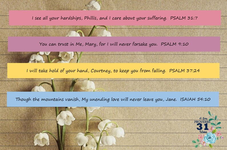 Personalized Blessing Jar God's Sweet Reminders Bible Verse Jar - Etsy