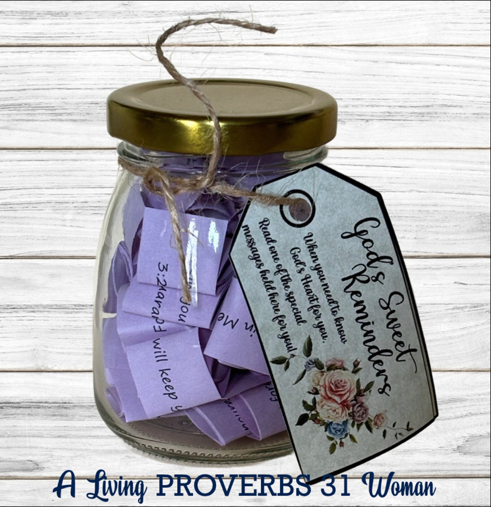 Personalized Blessing Jar God's Sweet Reminders Bible Verse Jar - Etsy