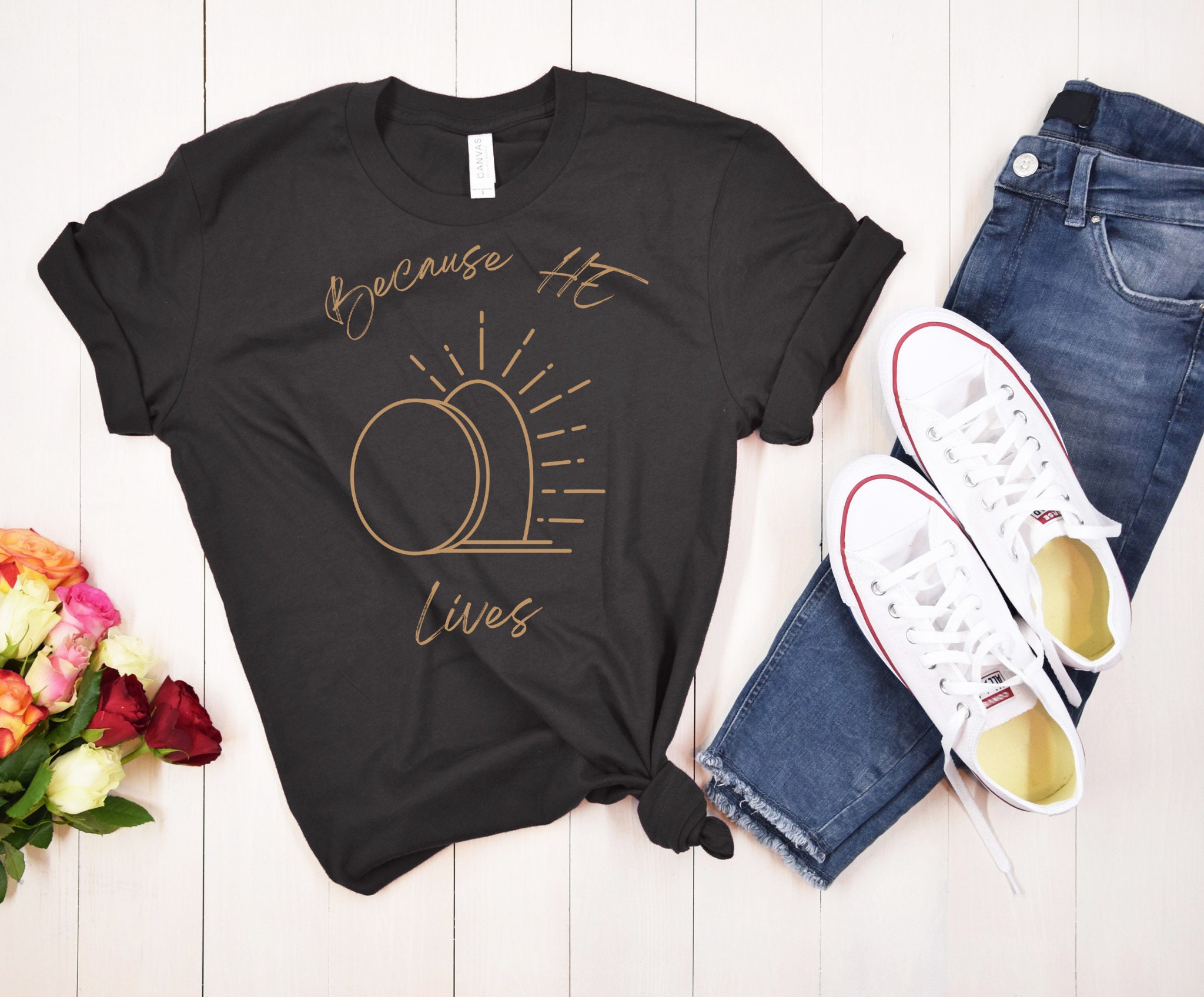 Christian Easter Shirt Religious T-shirt Faith Shirt Christian Tshirt ...