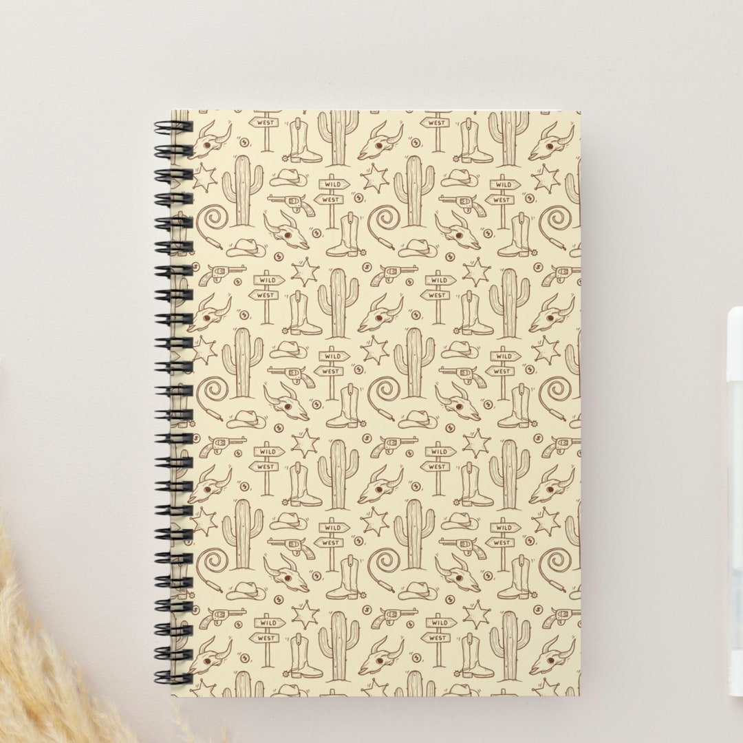 Western Notebook, Western Journal, Western Diary, Cowboy Notebook ...