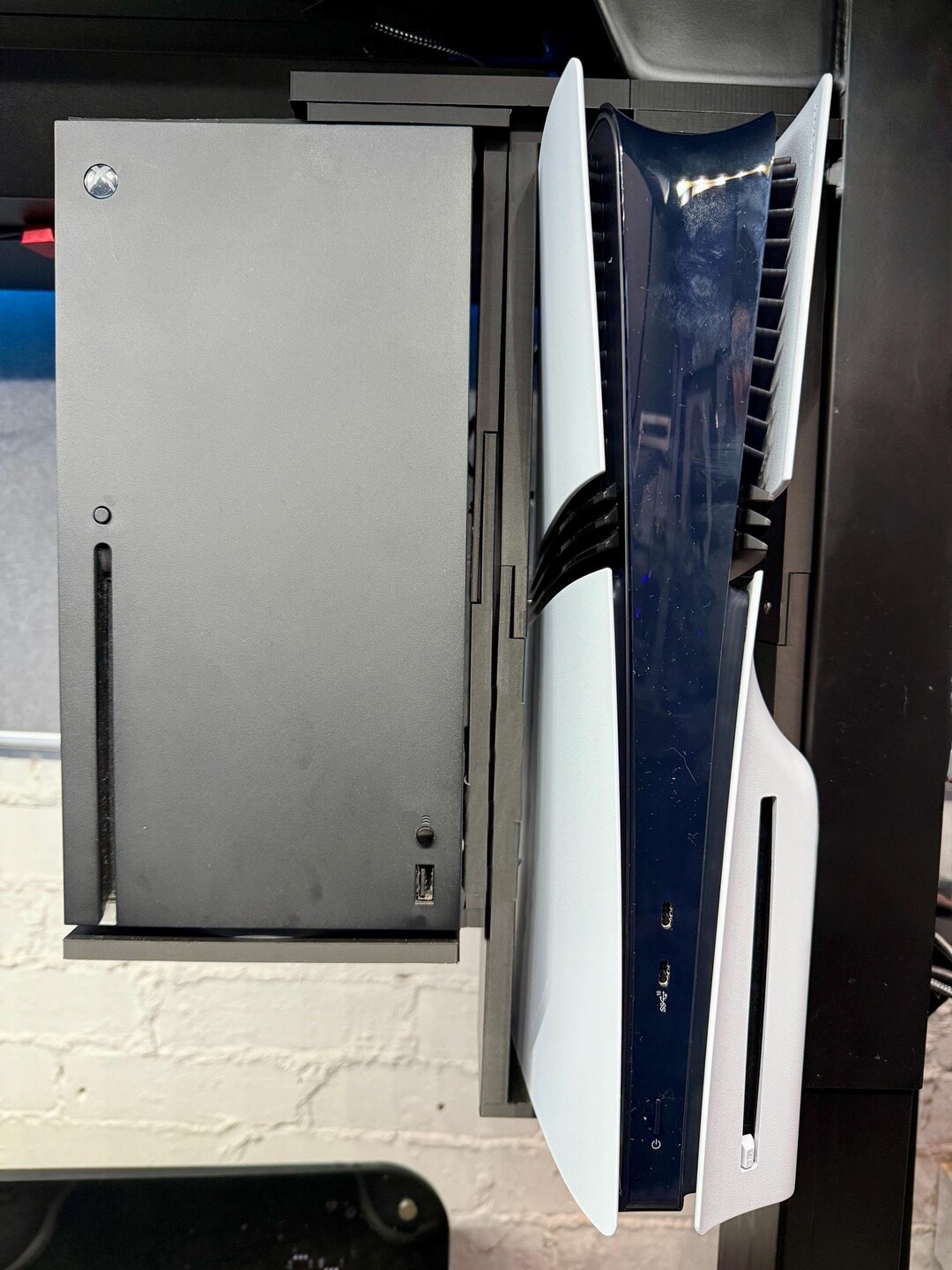 Xbox X and PS5 includes PS5 PRO and Slim Dual Mount Same Side ...