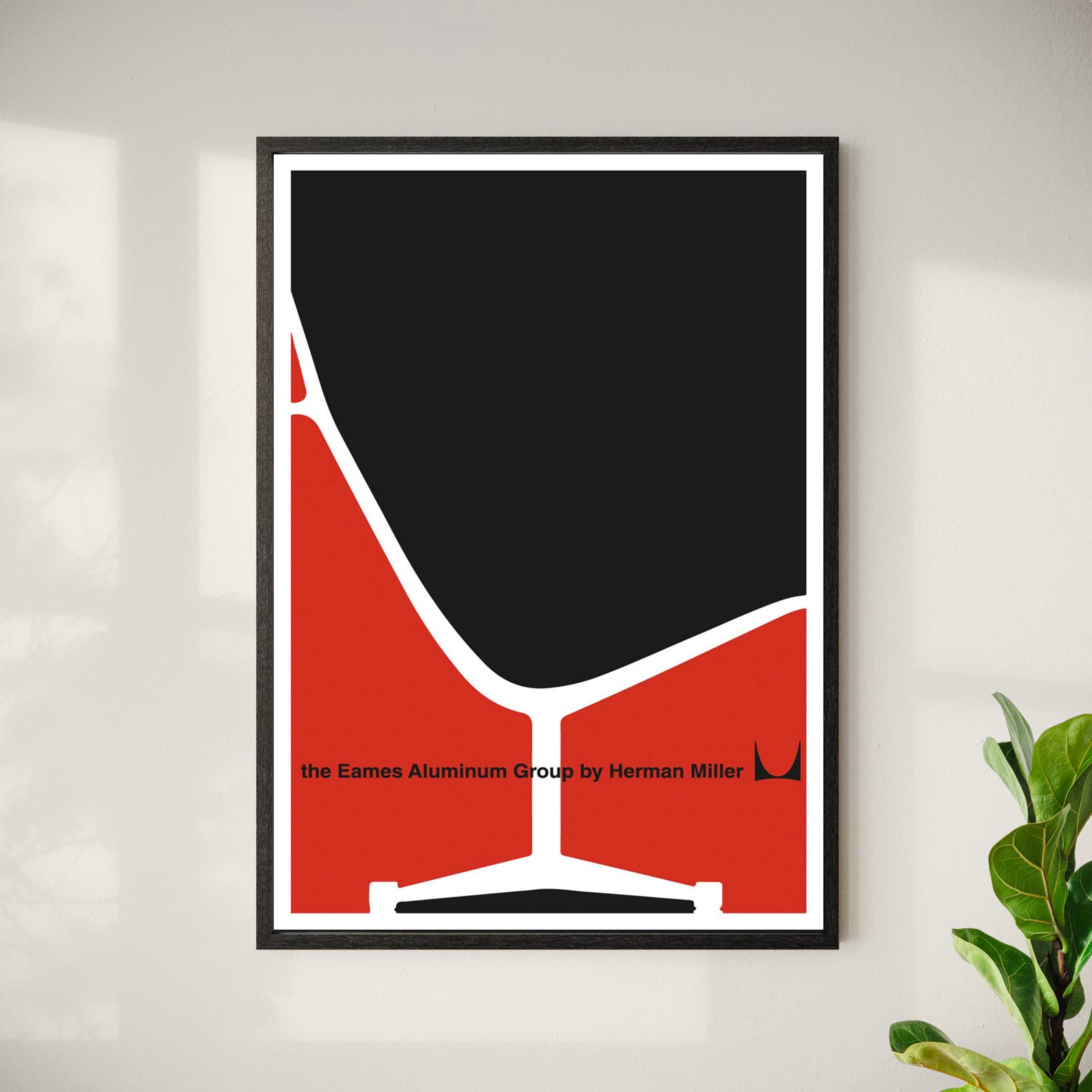 Eames Herman Miller Inspired Poster - Digital Download Print - Mid ...