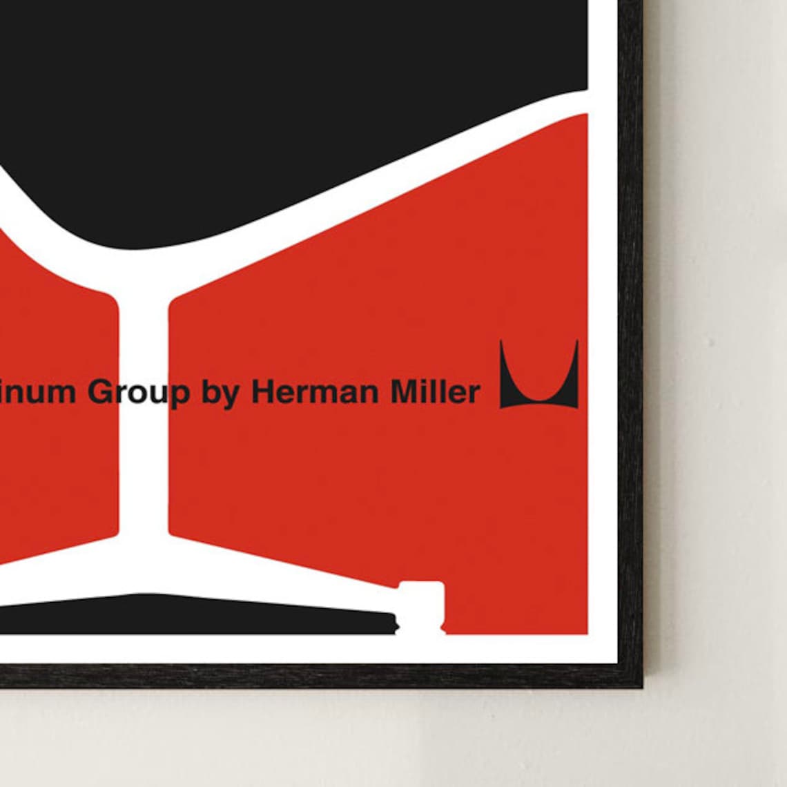 Eames Herman Miller Inspired Poster - Digital Download Print - Mid ...