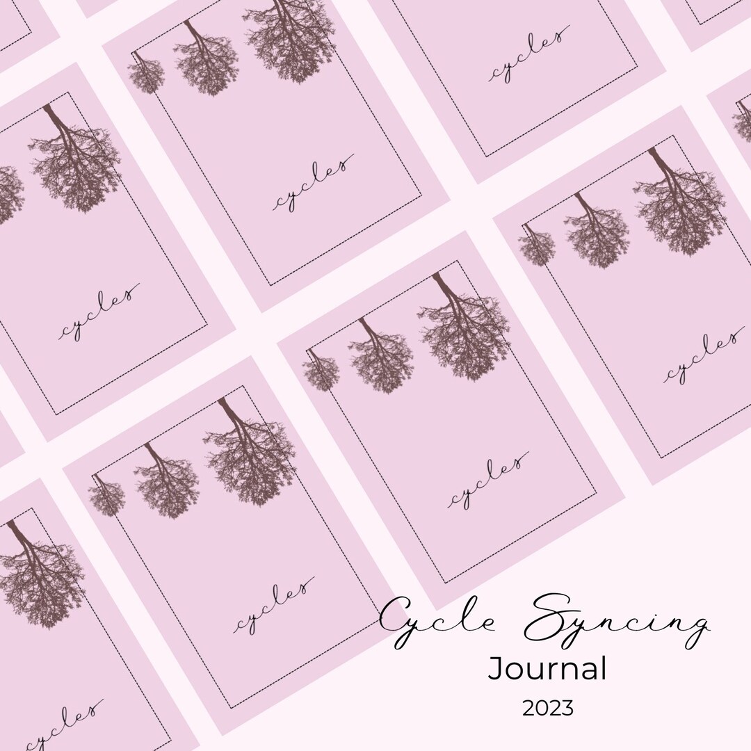 Cycle Syncing Digital Journal/period Planner/mental Health and Hormone ...