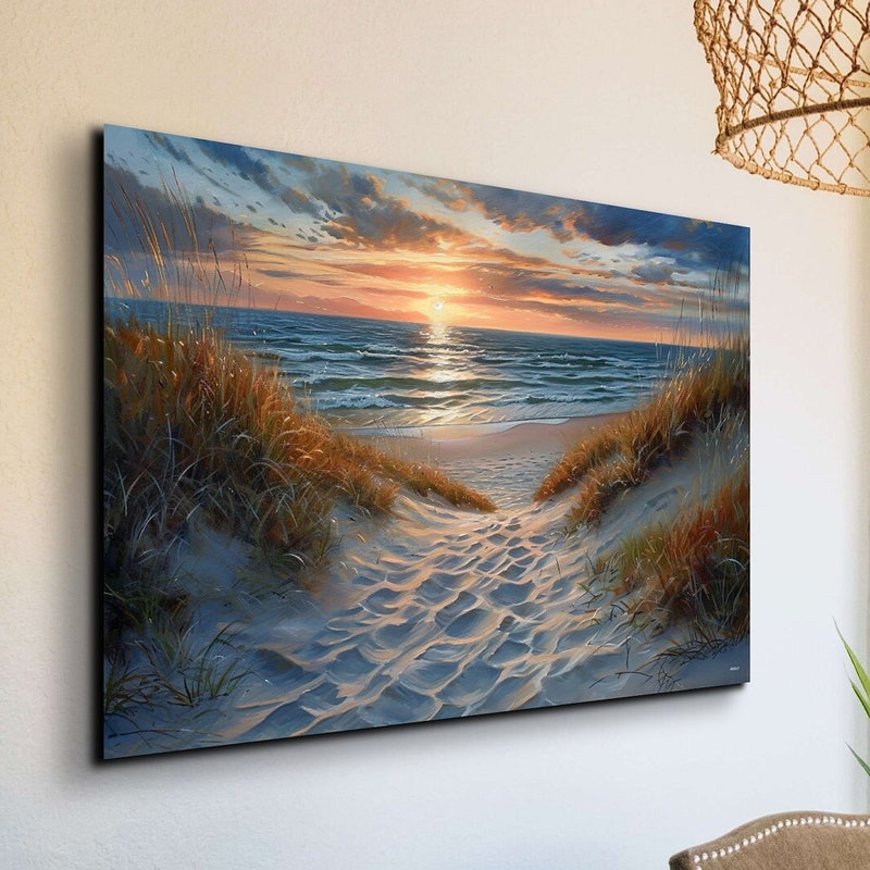 Beach Canvas Print - Etsy