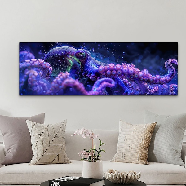 Octopus Wall Art - Etsy