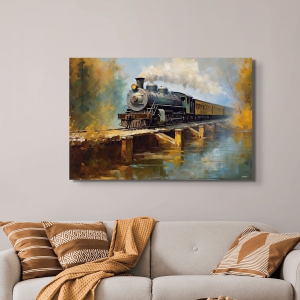 Train Wall Decor - Etsy
