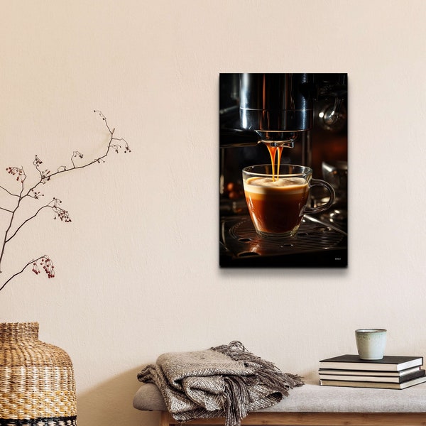 Coffee Canvas Art - Etsy