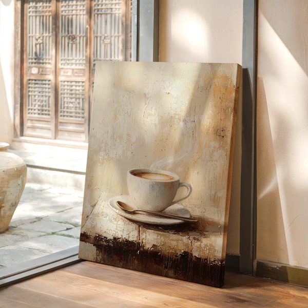 Coffee Canvas Art - Etsy