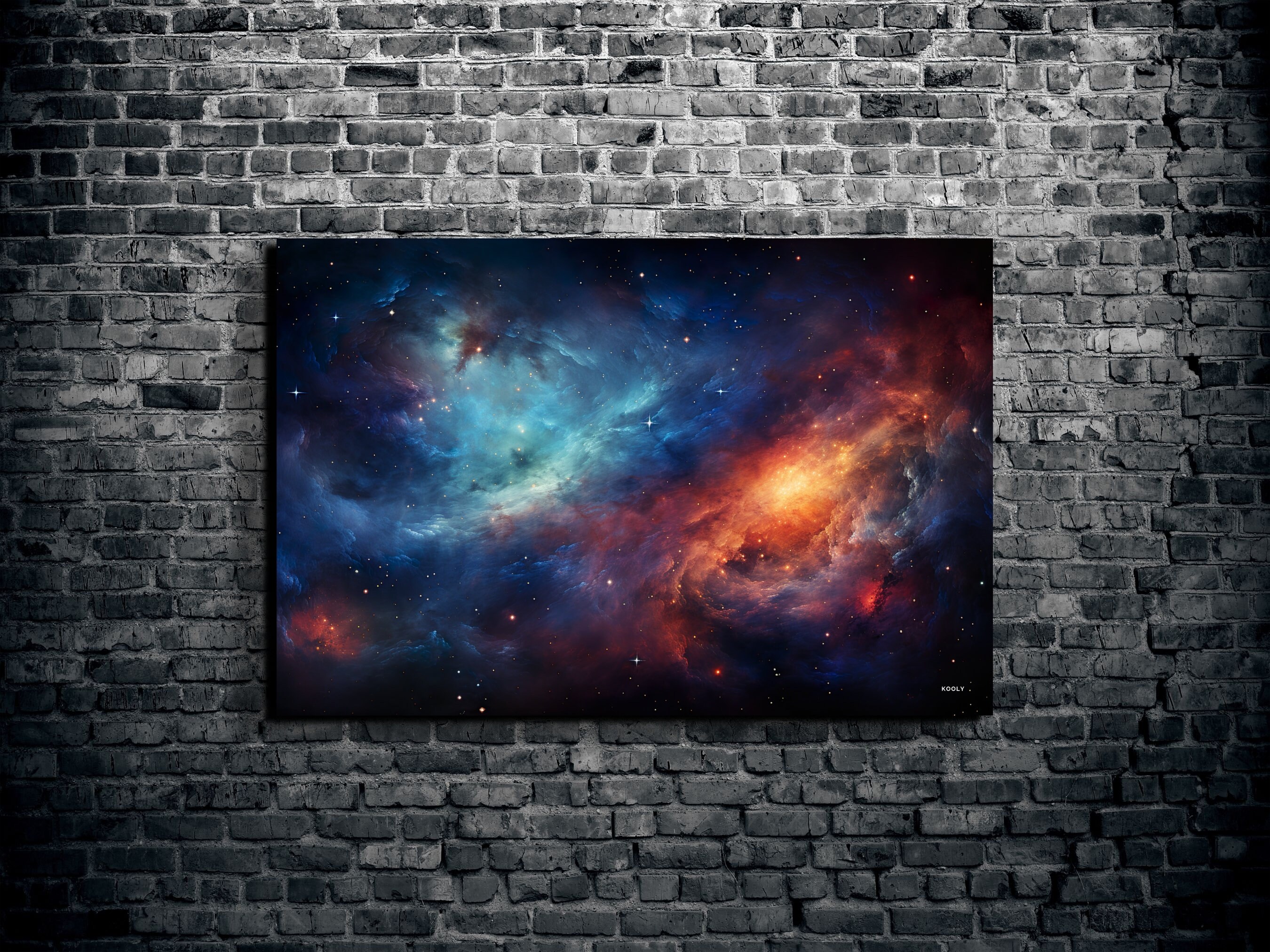 Nebula Canvas Wall Art Space Wall Art Astronomy Gift - Etsy