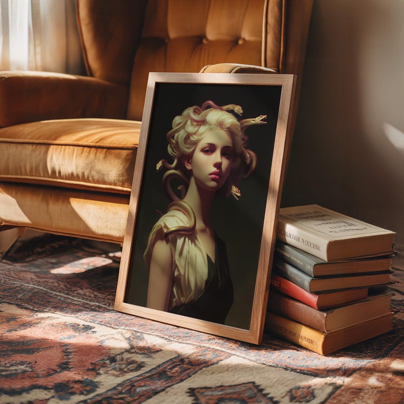 Greece Dark Blue Poster - Etsy