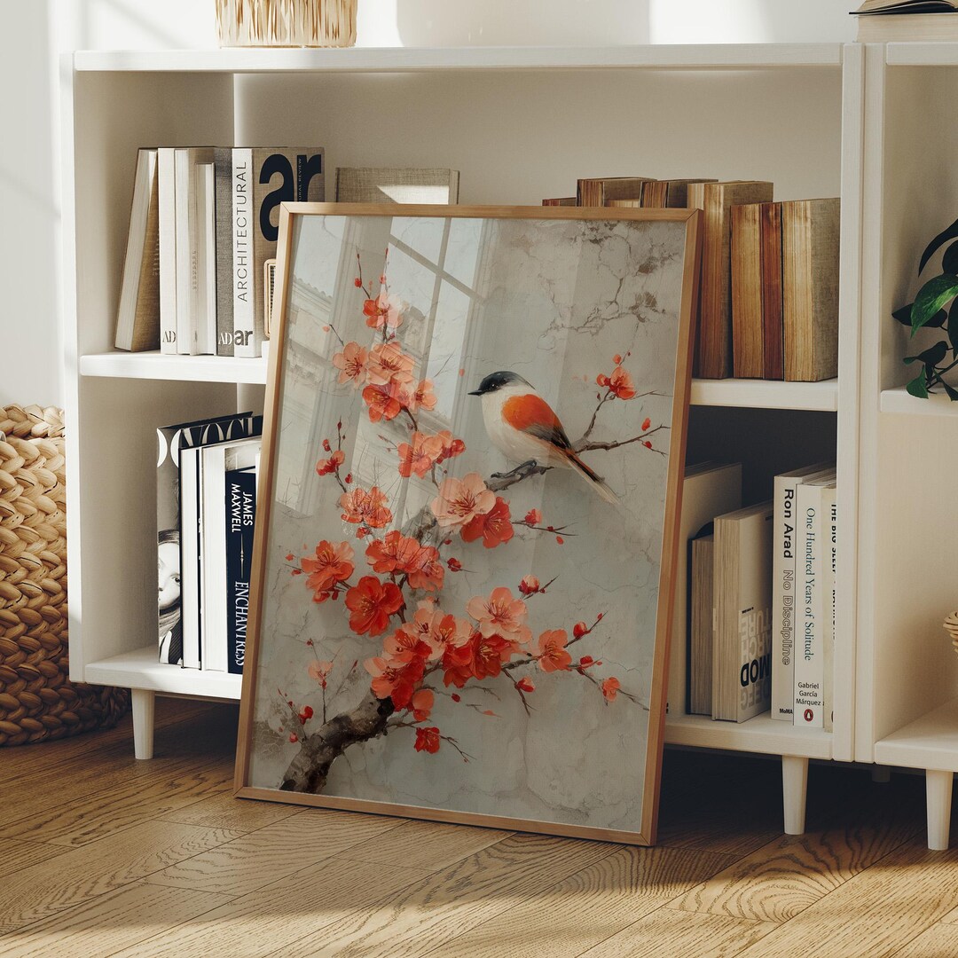 Scarlet Blossom and Songbird - Etsy