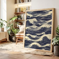 Japanese Wave Pattern SVG Bundle - Etsy Canada
