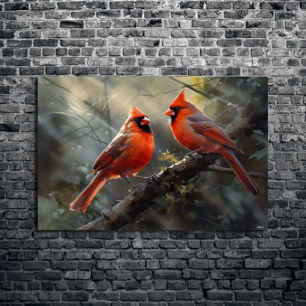 Cardinals Wall Art - Etsy