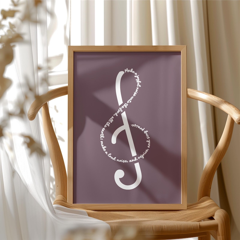 Musical Scripture Art - Etsy