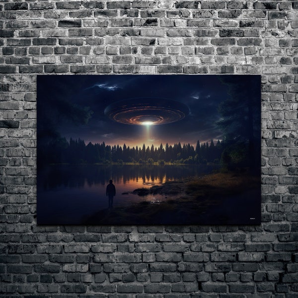 Alien Wall Art - Etsy