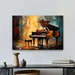 Abstract Piano Canvas Wall Art, Piano Art, Art for Musicians, Pianist ...