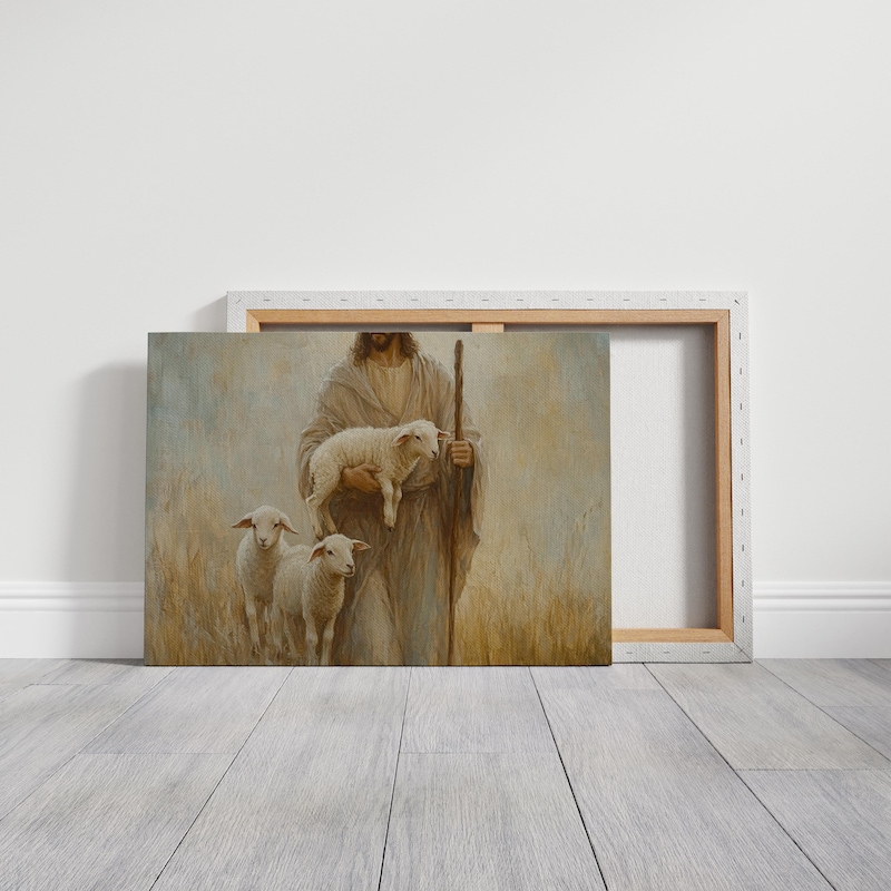 Shepherd Carrying a Lamb - Etsy