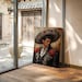 Mexican Charro Canvas Art, Vintage Oil Painting, Traditional Mariachi ...