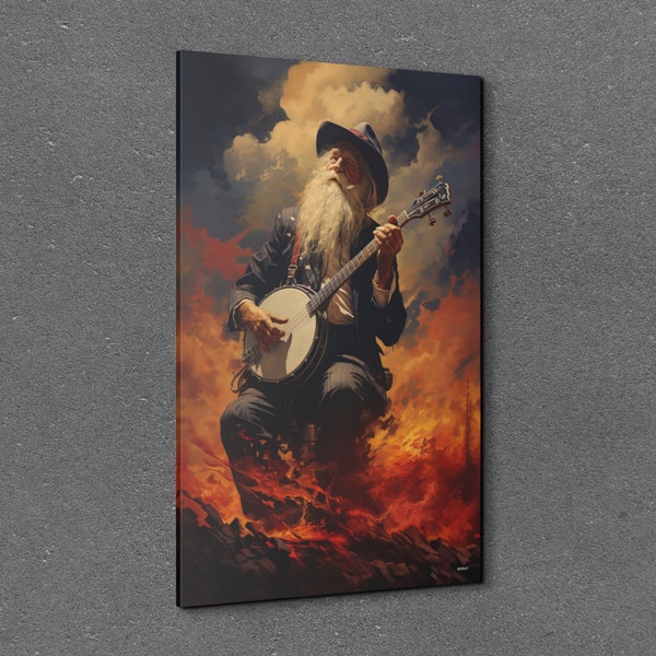 Banjo Art - Etsy