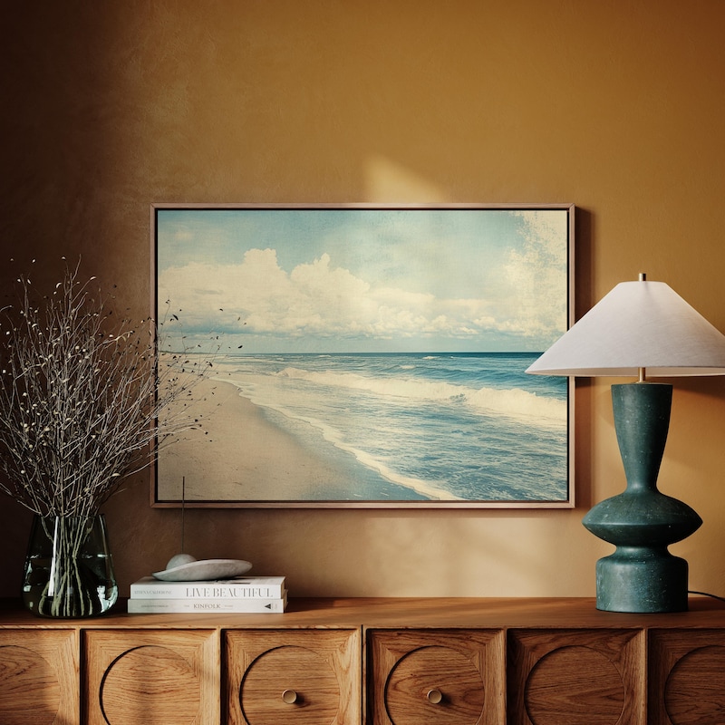 Vintage Beach Art - Etsy