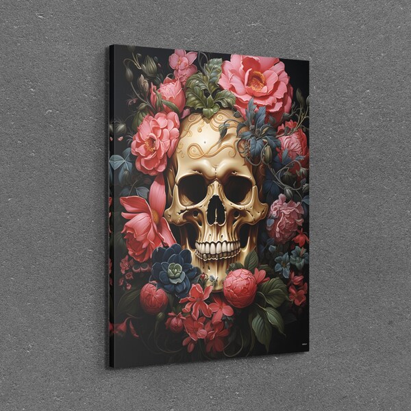 Sugar Skull Poster - Etsy