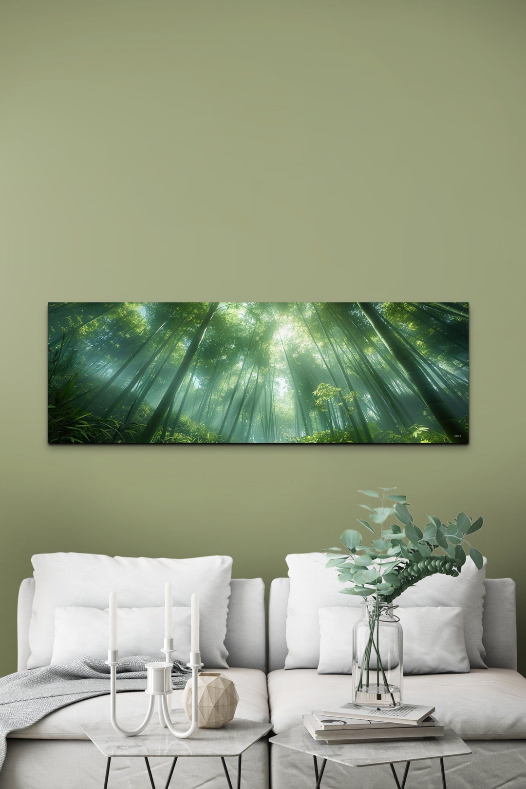 Bamboo Forest Canvas Wall Art Japan Forest Print Asian Nature Wall Art ...
