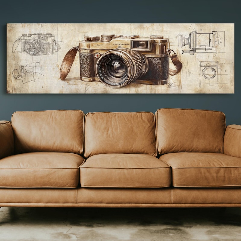 Vintage Camera Art - Etsy