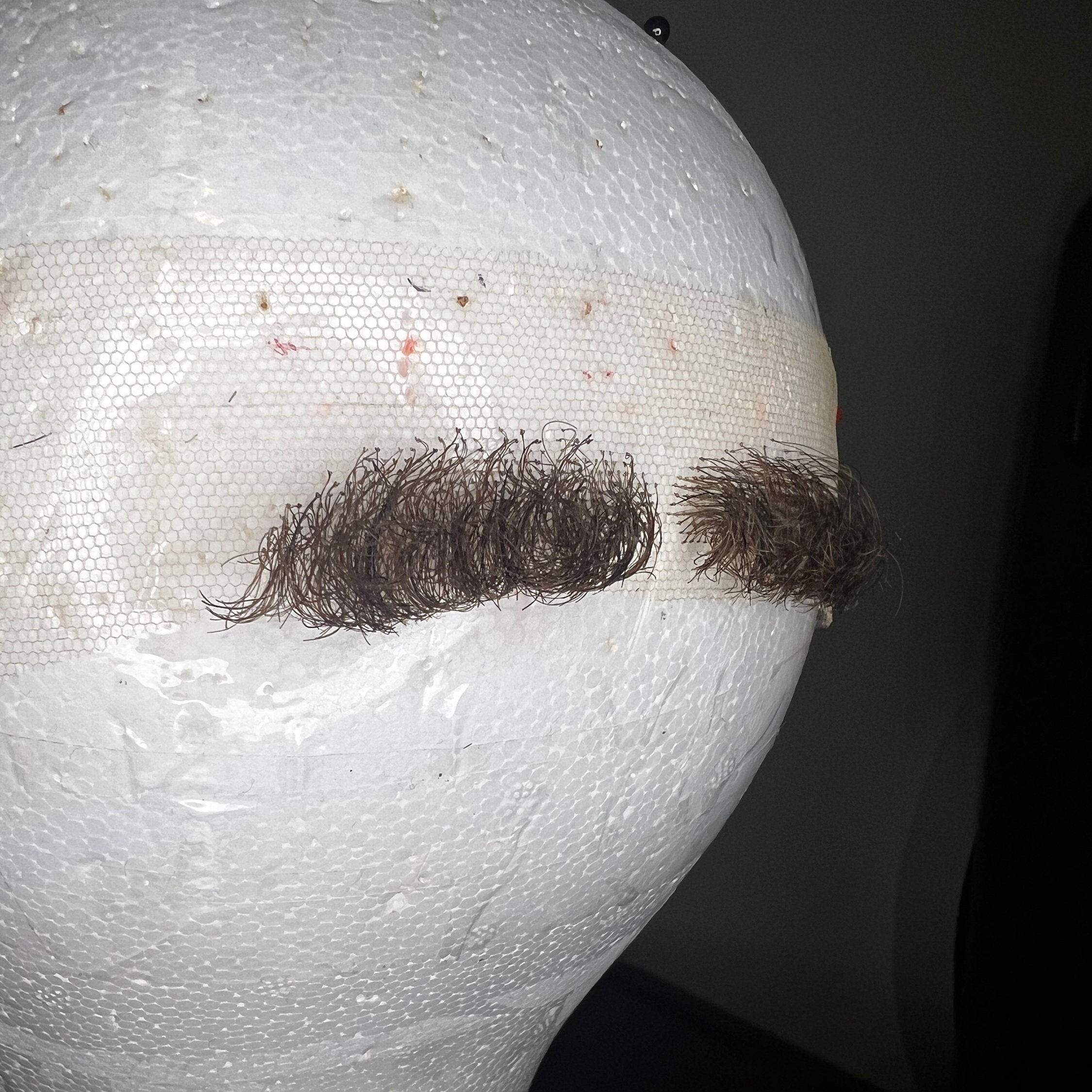 Realistic Human Hair Fake Moustache - Etsy