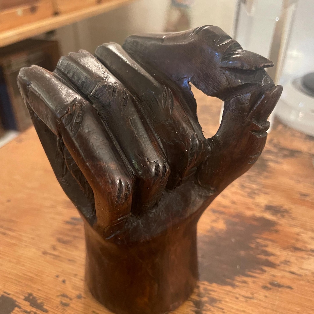 Wooden Hand Carving Art Figure - Etsy