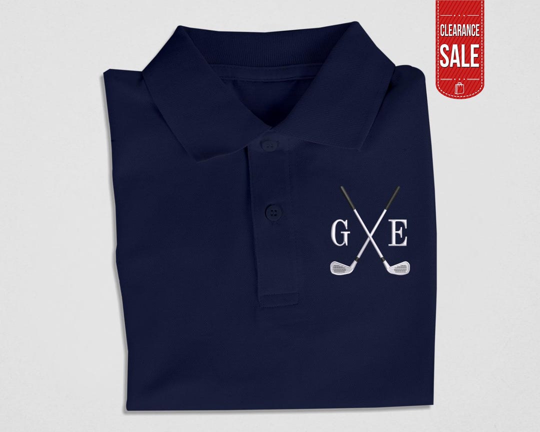 Personalised Men's Polo Shirts, Embroidered Monogrammed Golf Polos ...
