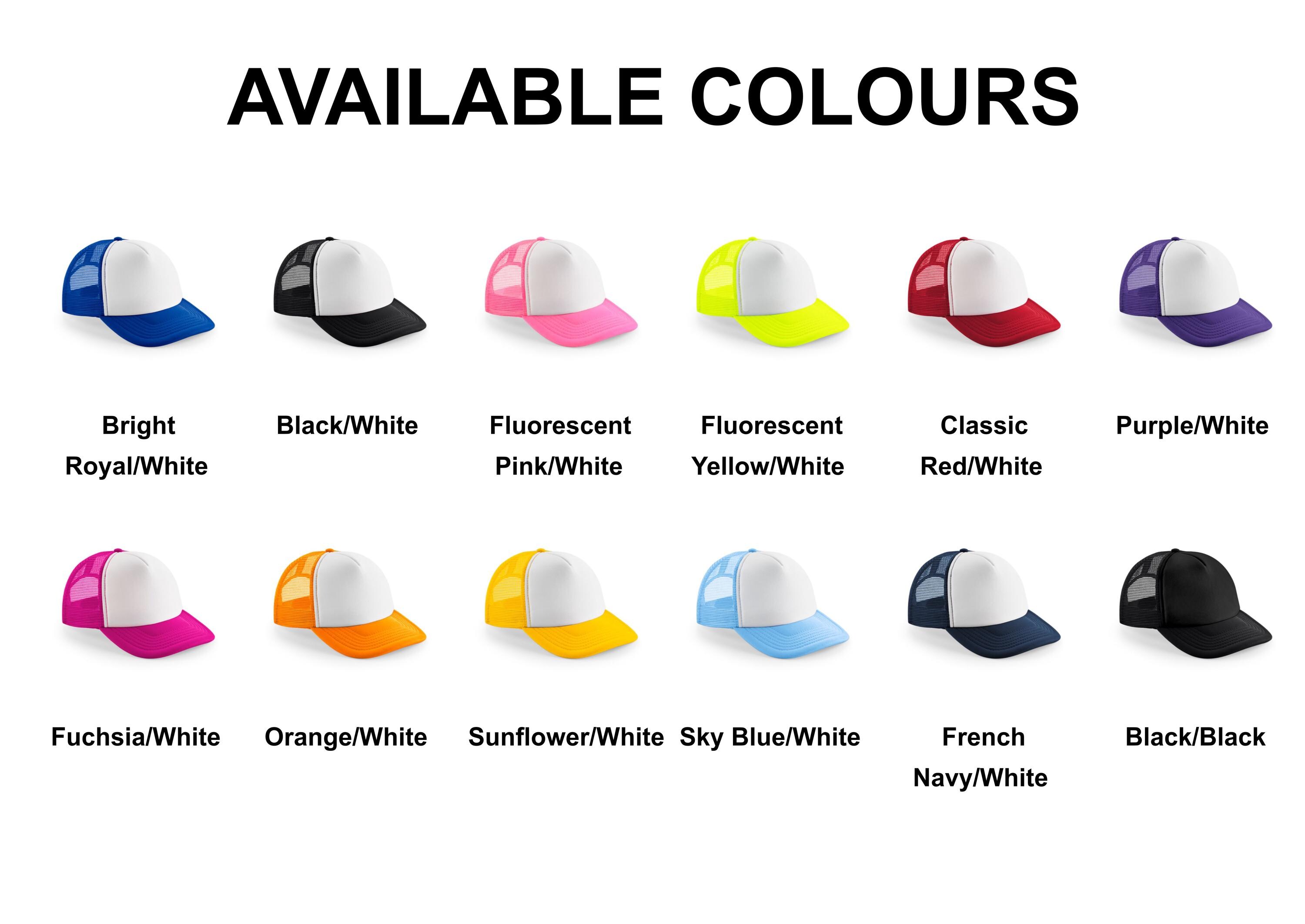 Personalised 50th Birthday Squad Caps, Custom Vacation and Birthday ...