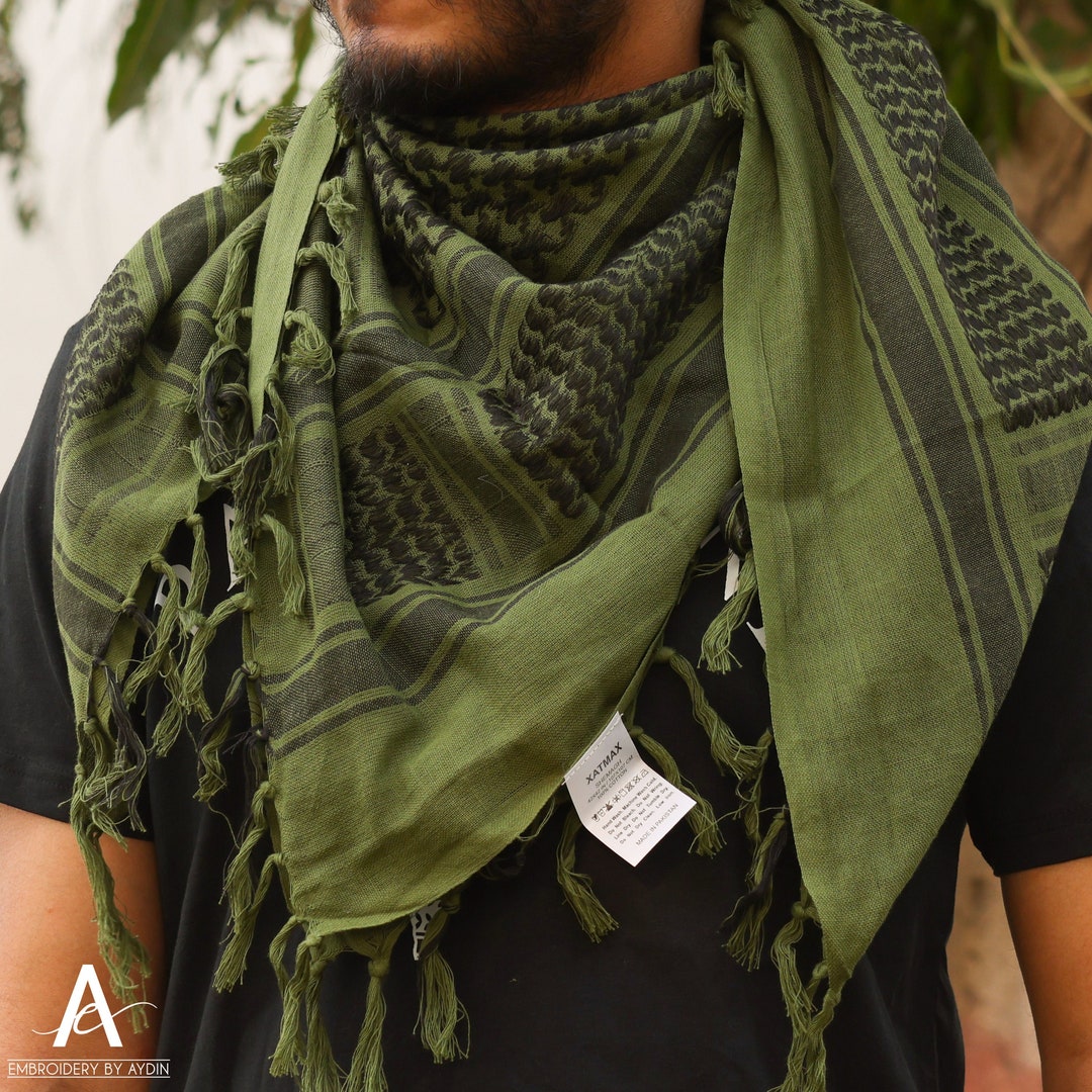 Palestine Keffiyeh Scarf, Traditional Palestinian Shemagh Scarf, Unique ...