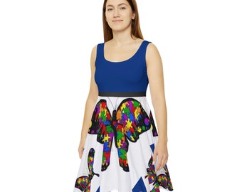 Autism Awareness Dress - Etsy UK