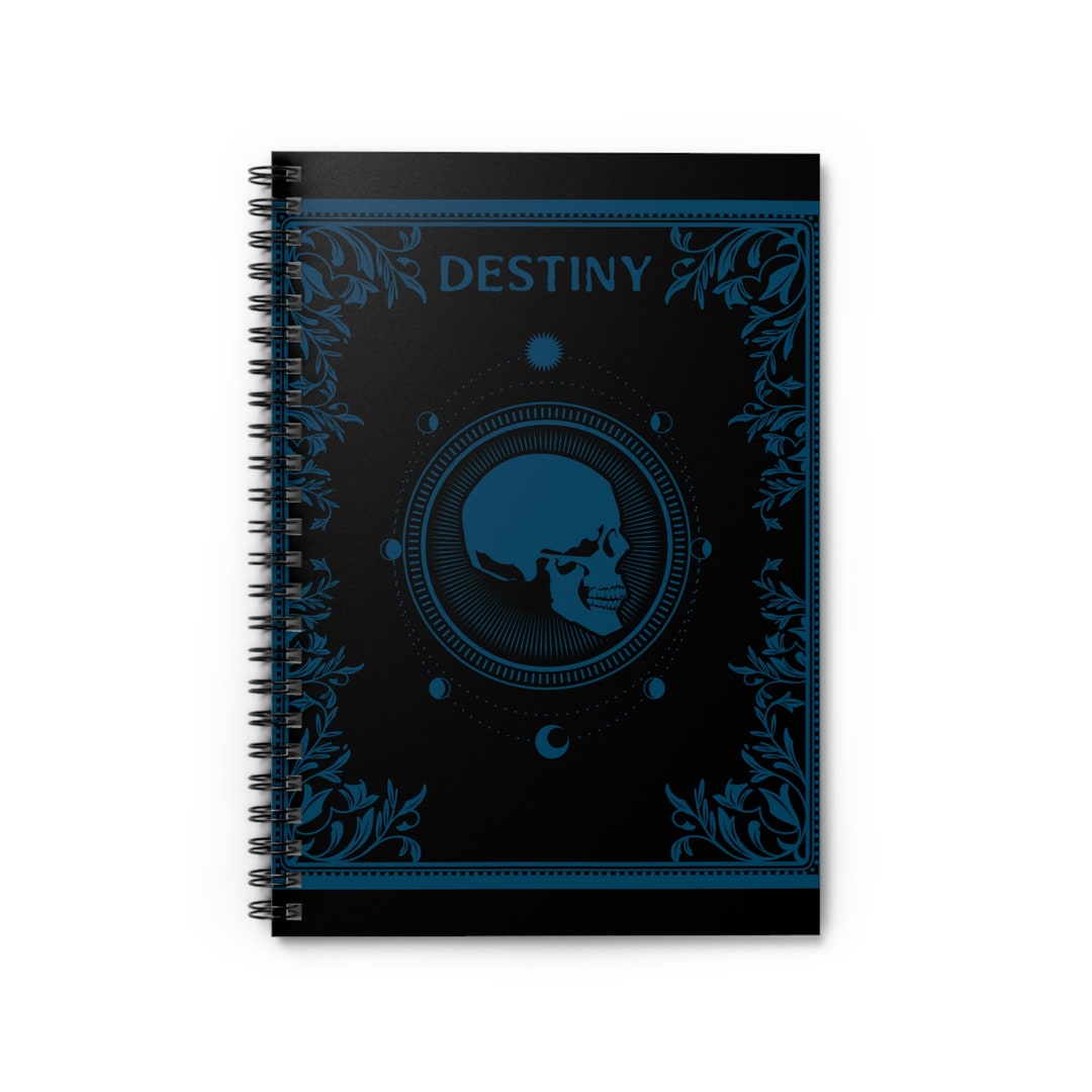 Tarot - Destiny - Spiral Notebook - Ruled Line - Etsy
